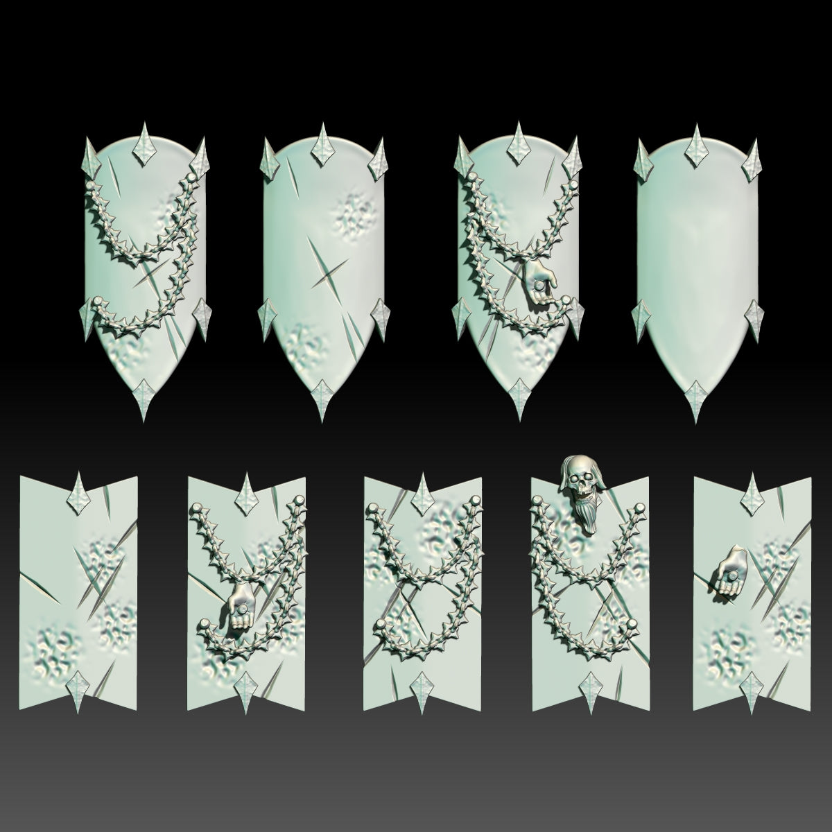 Dark Souled Men - Shields Pack – Miniporium
