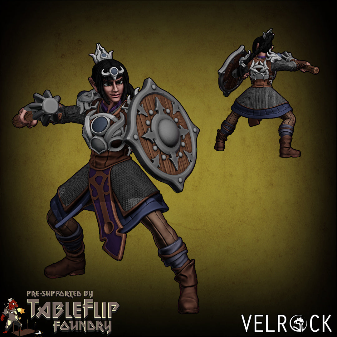Half Elf Cleric (Shadowheart) – Miniporium