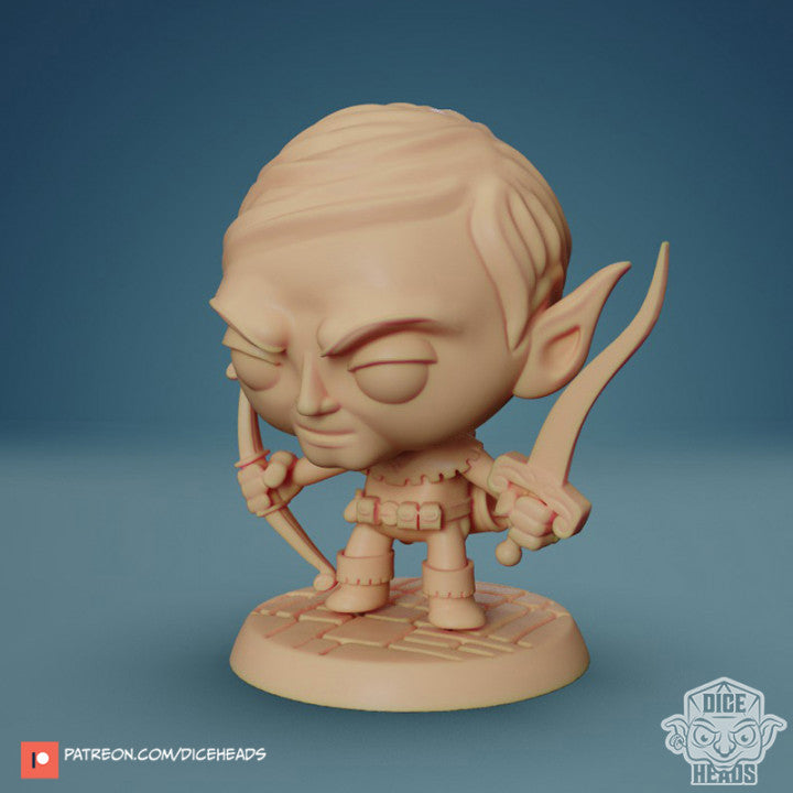Chibi Elf Ranger – Miniporium