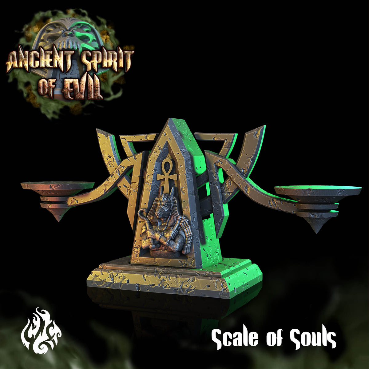 Ancient Spirit of Evil - Scale and props – Miniporium
